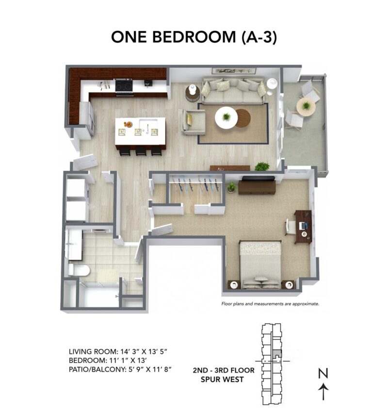 Our Mequon Luxury Apartment Floor Plans | Spur 16